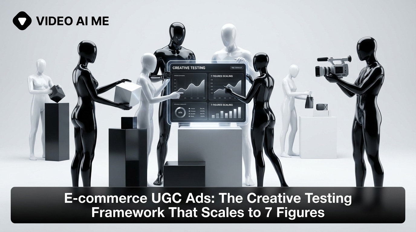 E-commerce UGC Ads: Creative Testing Framework to Scale | VIDEOAI.ME Blog