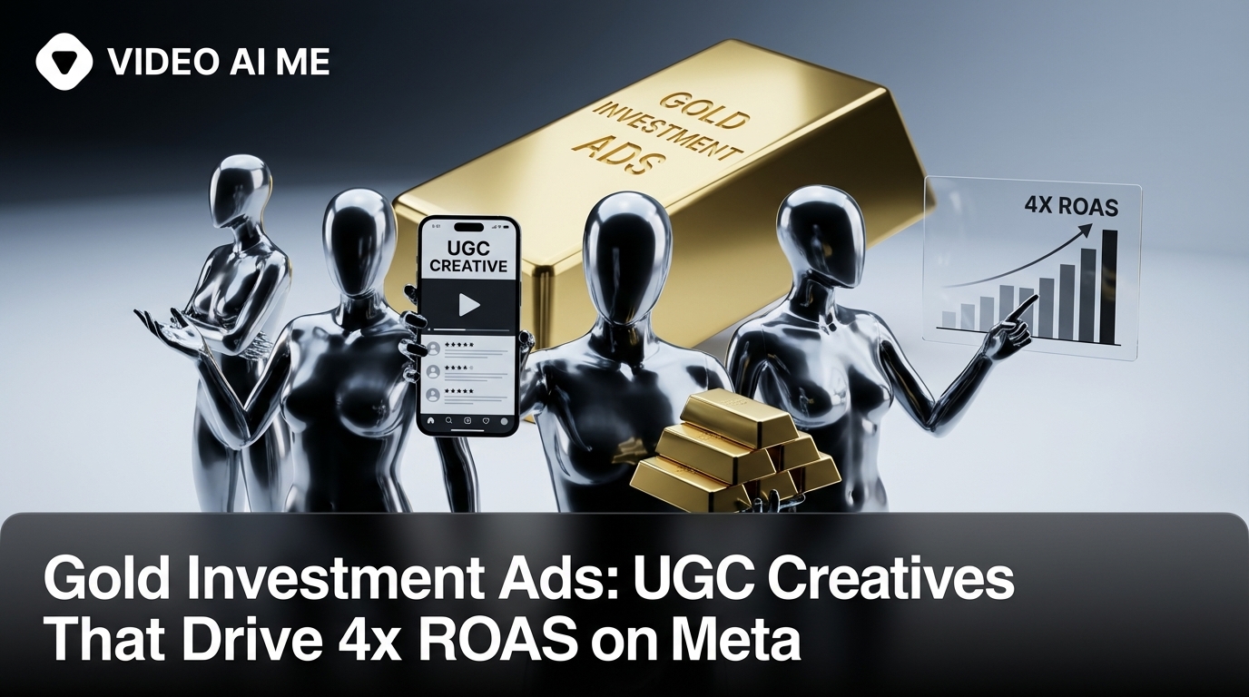 Gold Investment Ads: UGC Creatives That Drive 4x ROAS | VIDEOAI.ME Blog