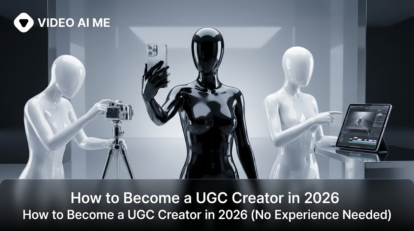 How to Become a UGC Creator in 2026 | Step-by-Step Guide | VIDEOAI.ME Blog
