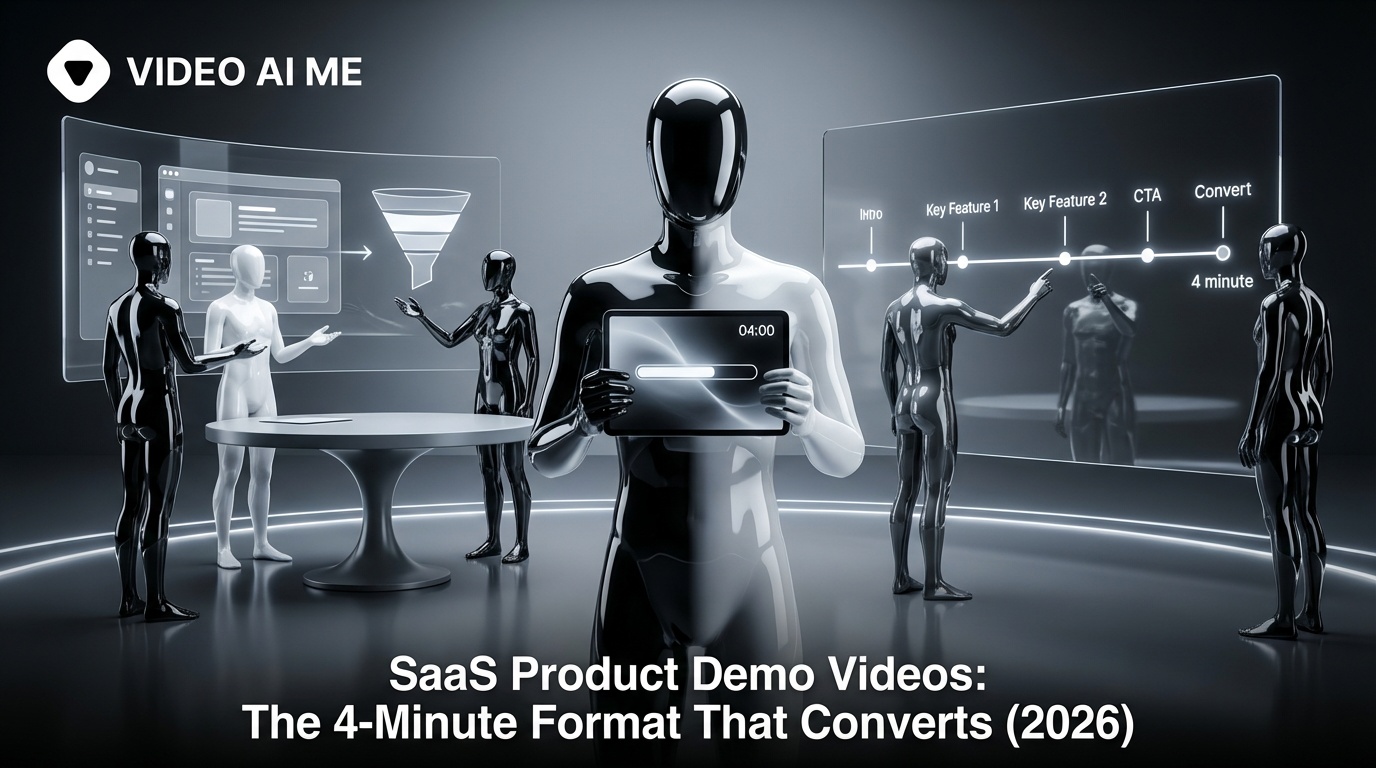 SaaS Product Demo Video Format That Converts | VIDEOAI.ME | VIDEOAI.ME Blog