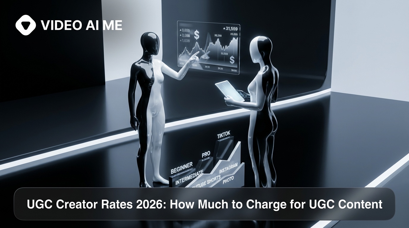 UGC Creator Rates 2026: Pricing Guide & What to Charge | VIDEOAI.ME Blog
